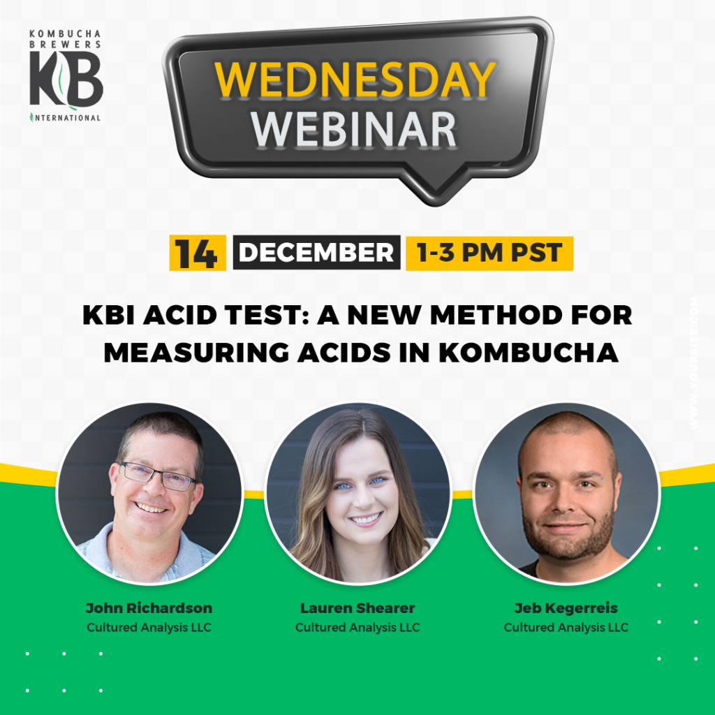 KBI Acid Study: A New Method for Measuring Acids in Kombucha - Kombucha Brewers International