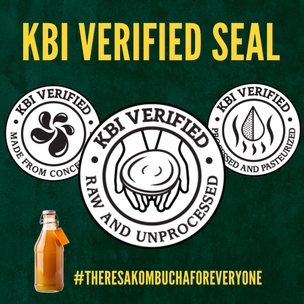 KBI Verified Seal - Kombucha Brewers International